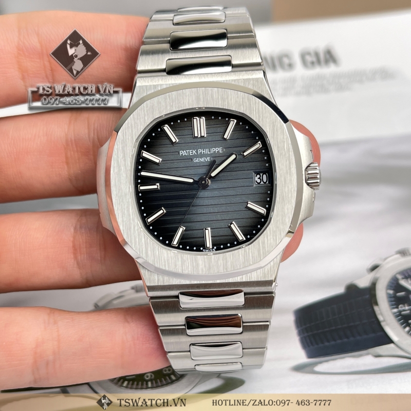 Patek Philippe Nautilus 5711/1R-001 Grey Dial 3K Factory Rep 1:1 ...